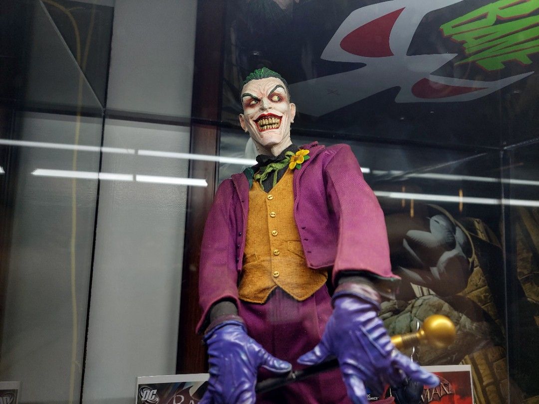 Custom joker head for 1/4 sideshow collectibles premium format joker ...