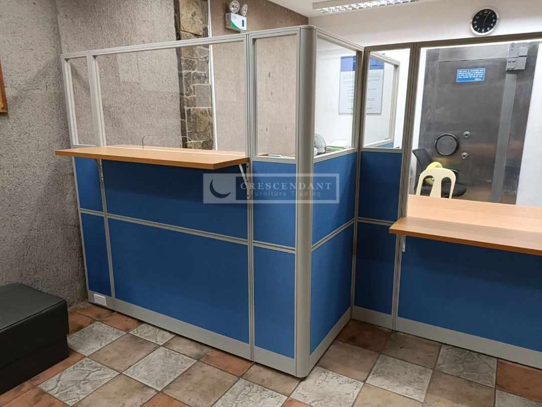 CUSTOMIZE MODULAR OFFICE PARTITION / CASHIER PARTITION, Furniture ...