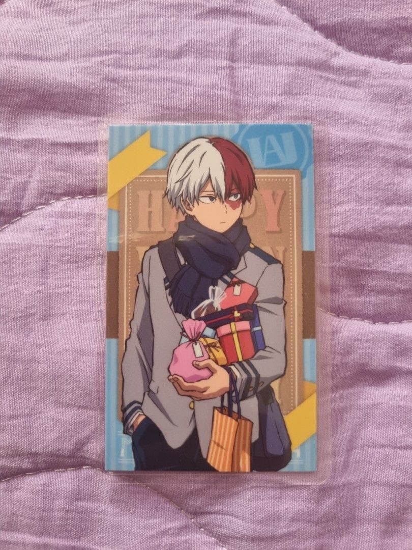 Deku Bakugo Jiro Todoroki Uraraka Iida Card, Hobbies & Toys ...