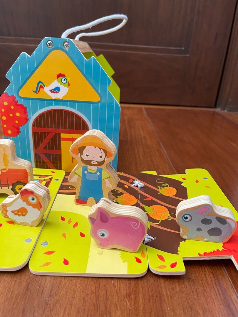 Farm Animal Preschool Montessori Farm, Hobbies & Toys, Toys & Games on ...