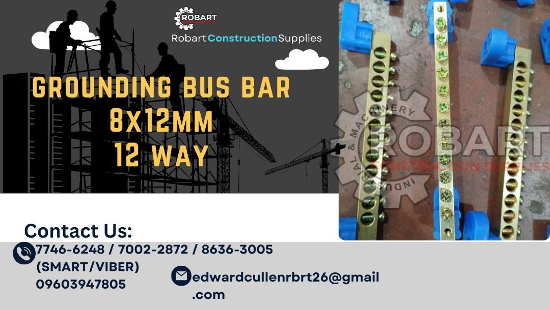 grounding bus bar, Commercial & Industrial, Construction & Building ...