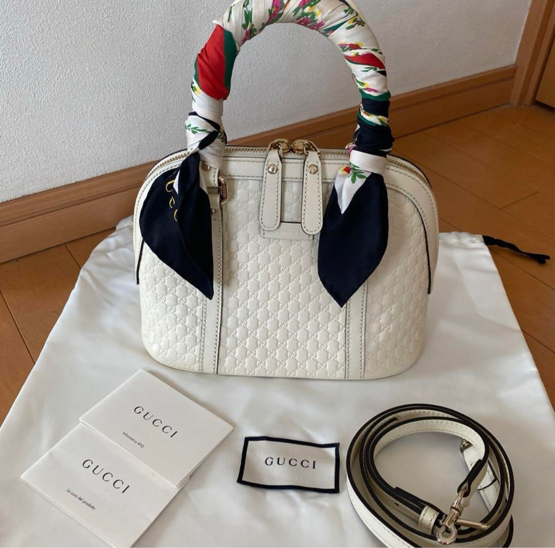 Gucci Guccissima Micro Dome Two Way Bag, Luxury, Bags & Wallets on ...
