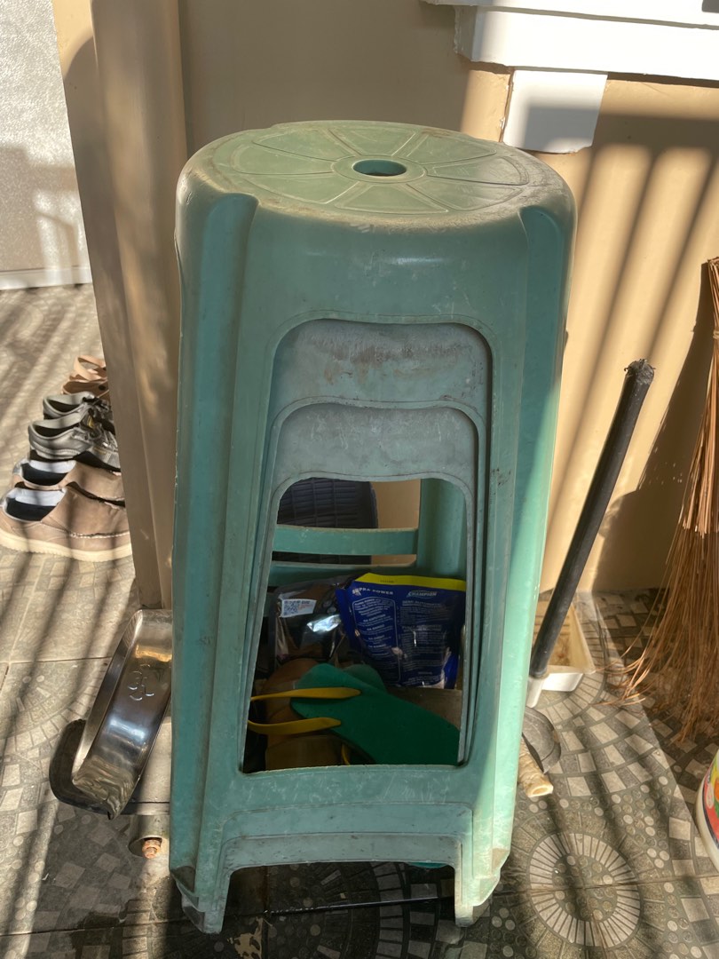 High stool monoblock, Furniture & Home Living, Outdoor Furniture on ...