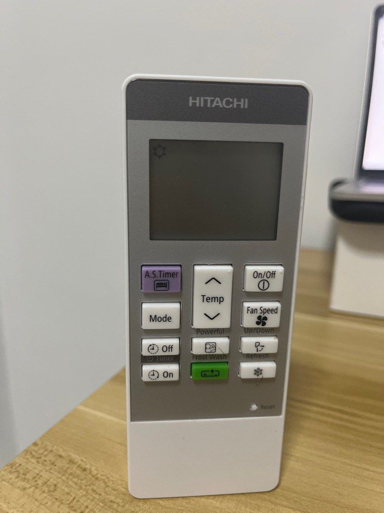 Hitachi air conditioner remote, TV & Home Appliances, Air Conditioners ...