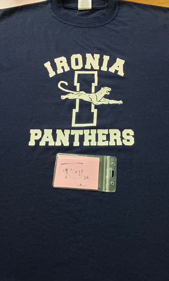 Ironia/ panthers/ college/ logo/ vtg/ 90s., Men's Fashion, Tops & Sets ...