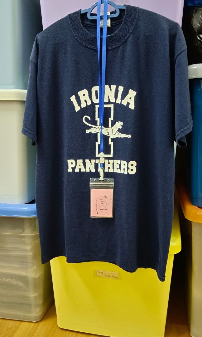 Ironia/ panthers/ college/ logo/ vtg/ 90s., Men's Fashion, Tops & Sets ...