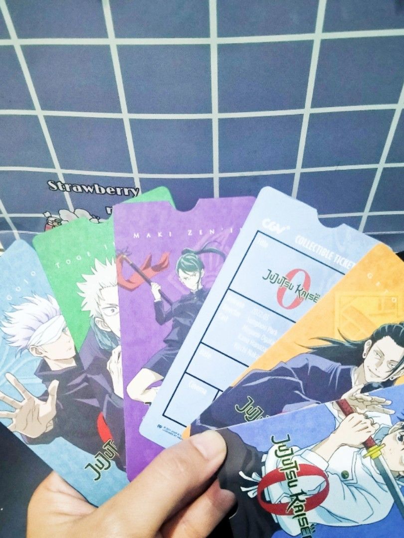 Jujutsu kaisen 0 collectible limited edition cgv, Toys & Collectibles ...