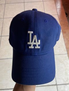 Topi MLB Logo D Original, Fesyen Pria, Aksesoris, Topi di Carousell