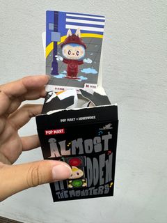 Labubu THE MONSTERS Almost Hidden- Fire Hydrant, Hobbies & Toys, Toys ...