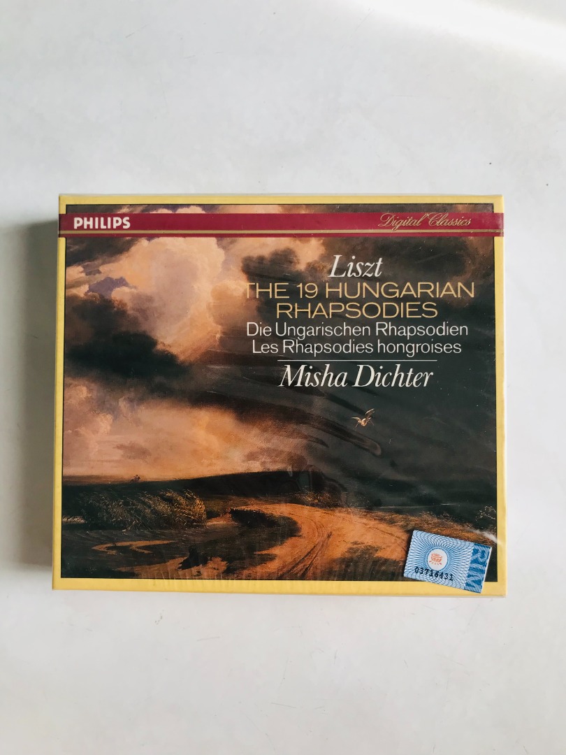 Liszt: The 19 Hungarian Rhapsodies - Misha Dichter, Hobbies & Toys ...