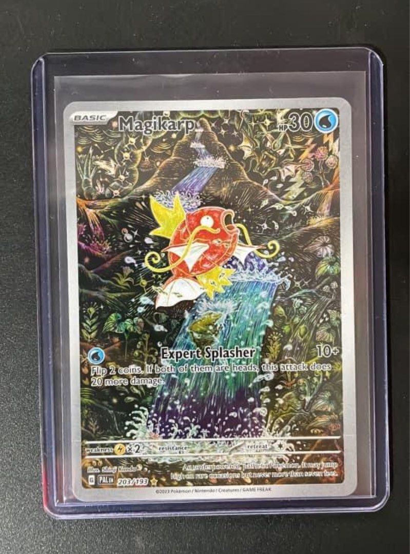 Magikarp IR Paldea Evolved, Hobbies & Toys, Toys & Games on Carousell