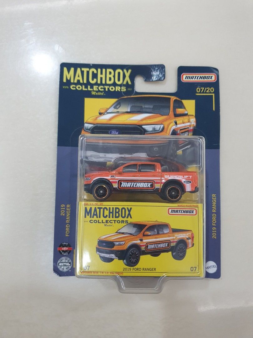 Matchbox Collectors Mattel 2019 Ford Ranger, Hobbies & Toys, Toys ...