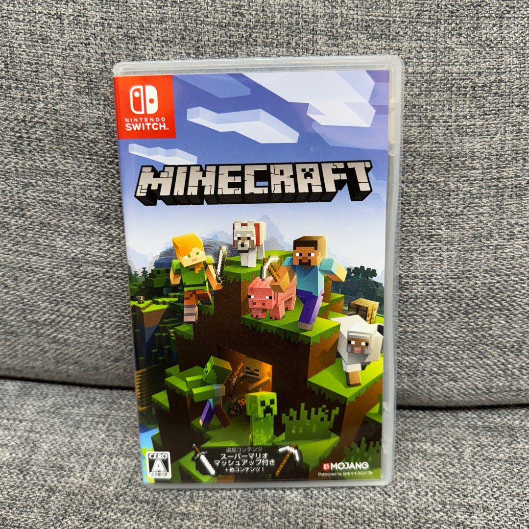 Minecraft switch game, Video Gaming, Video Games, Nintendo on Carousell