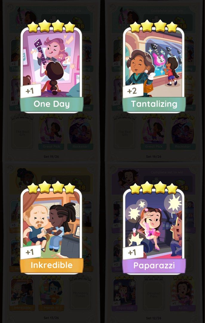 Monopoly Go 4 Star Sticker, Video Gaming, Video Games, Others on Carousell