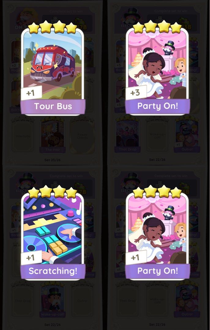 Monopoly Go 4 Star Sticker, Video Gaming, Video Games, Others on Carousell