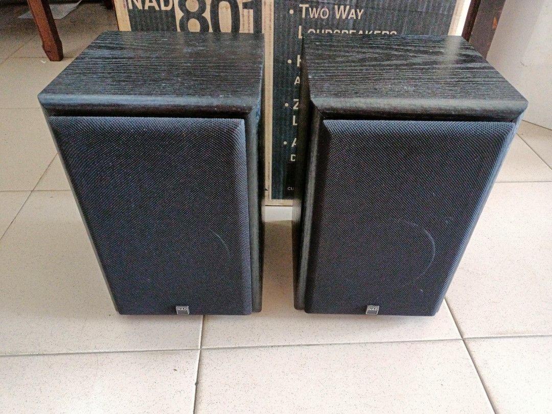 NAD 801 bookshelf speaker, Audio, Soundbars, Speakers & Amplifiers on ...
