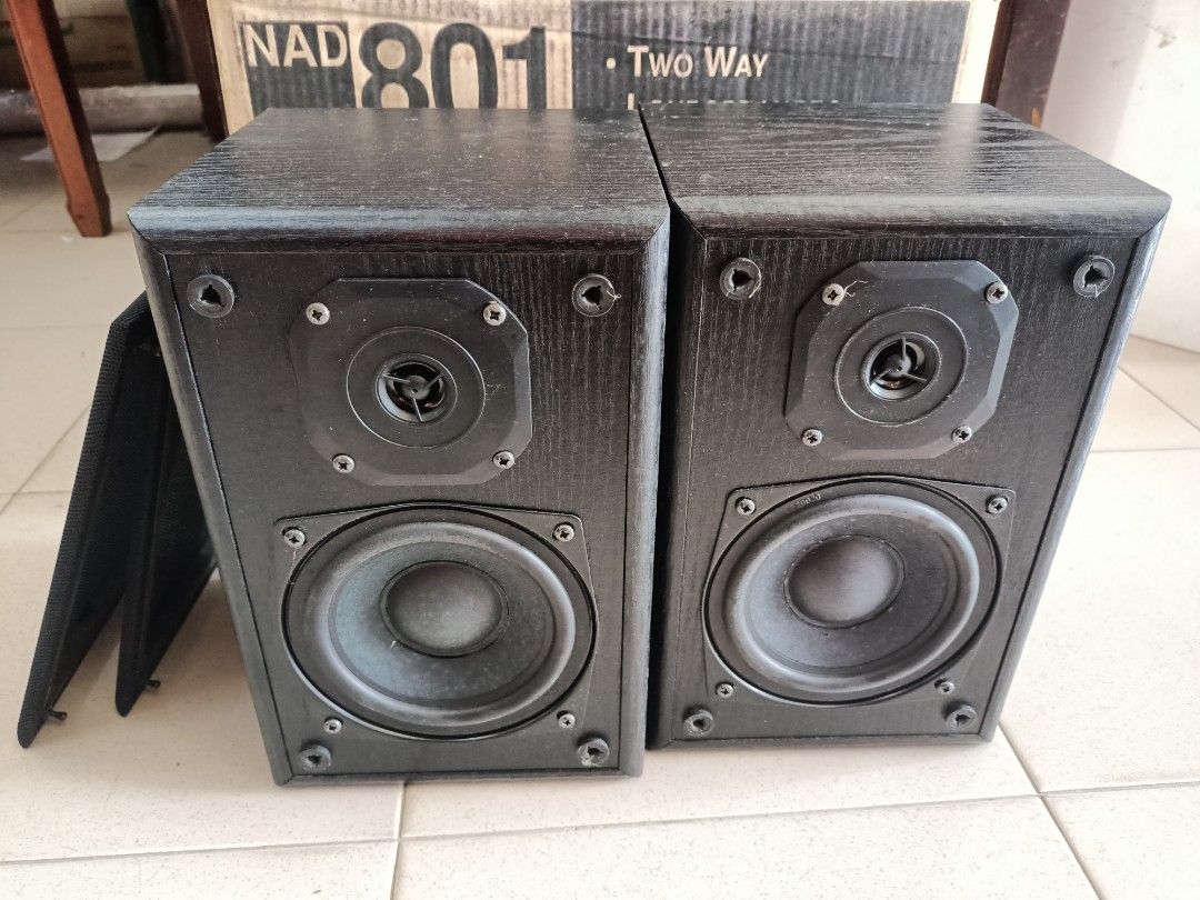 NAD 801 bookshelf speaker, Audio, Soundbars, Speakers & Amplifiers on ...