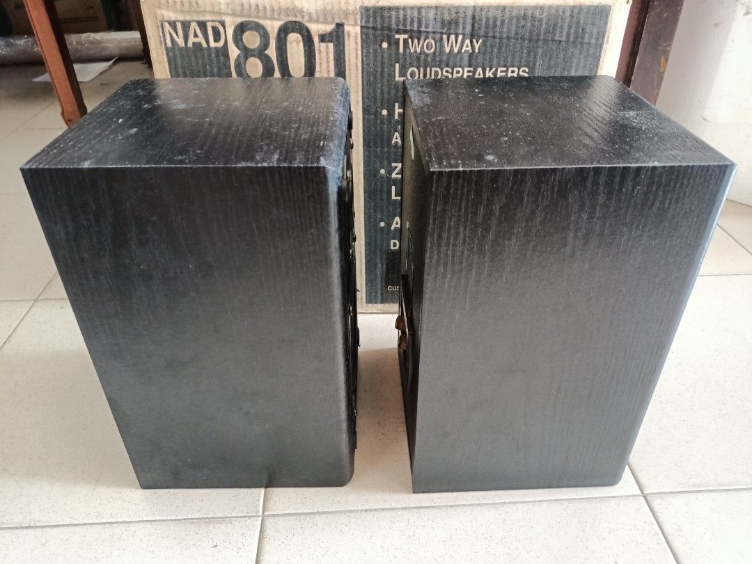 NAD 801 bookshelf speaker, Audio, Soundbars, Speakers & Amplifiers on ...
