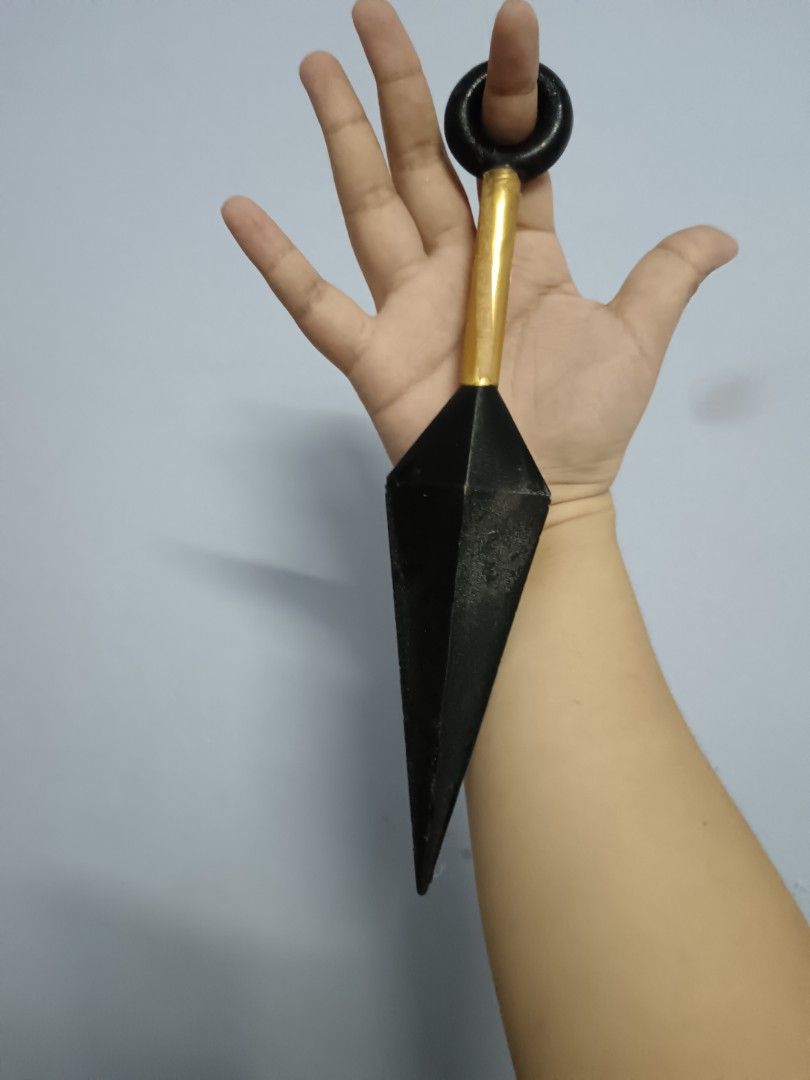 Naruto Cosplay Kunai Black Ninja Weapon, Hobbies & Toys, Toys & Games ...