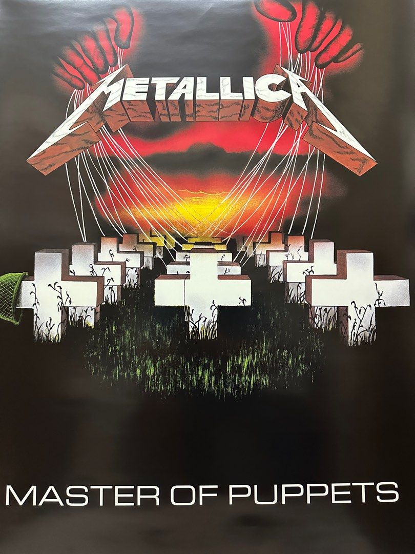 Master Of Puppet Logo Master Of Puppets Faded Allover | Metallica