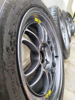 Original Enkei Cps2 15", Car Accessories on Carousell