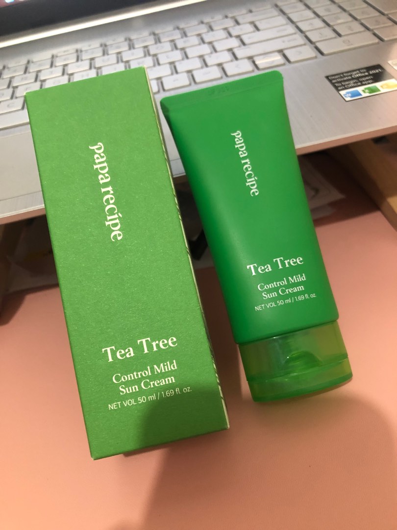 Papa Recipe Tea Tree Control Mild Sun Cream, Beauty & Personal Care, Face, Face Care on Carousell