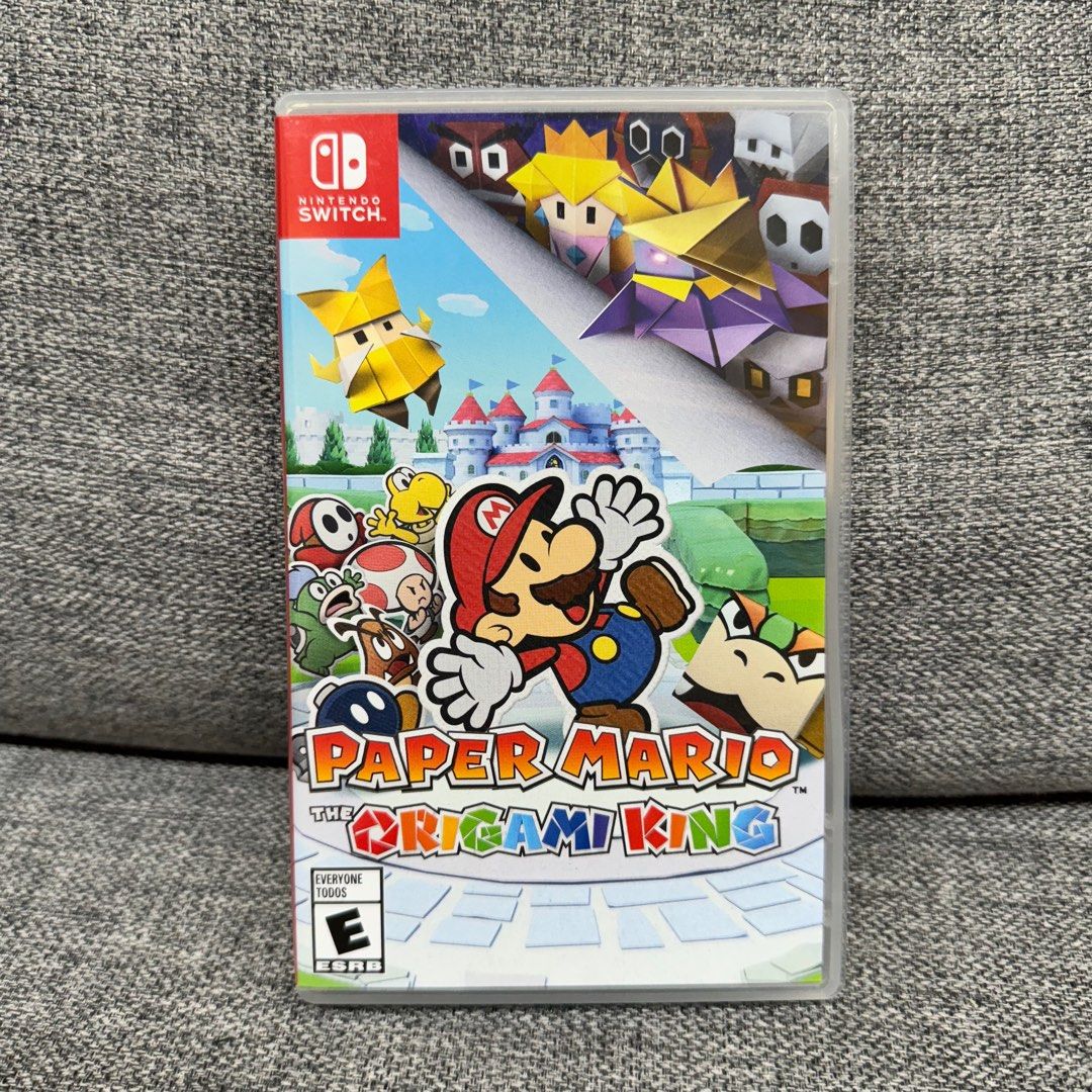Paper Mario Origami King switch game, Video Gaming, Video Games ...