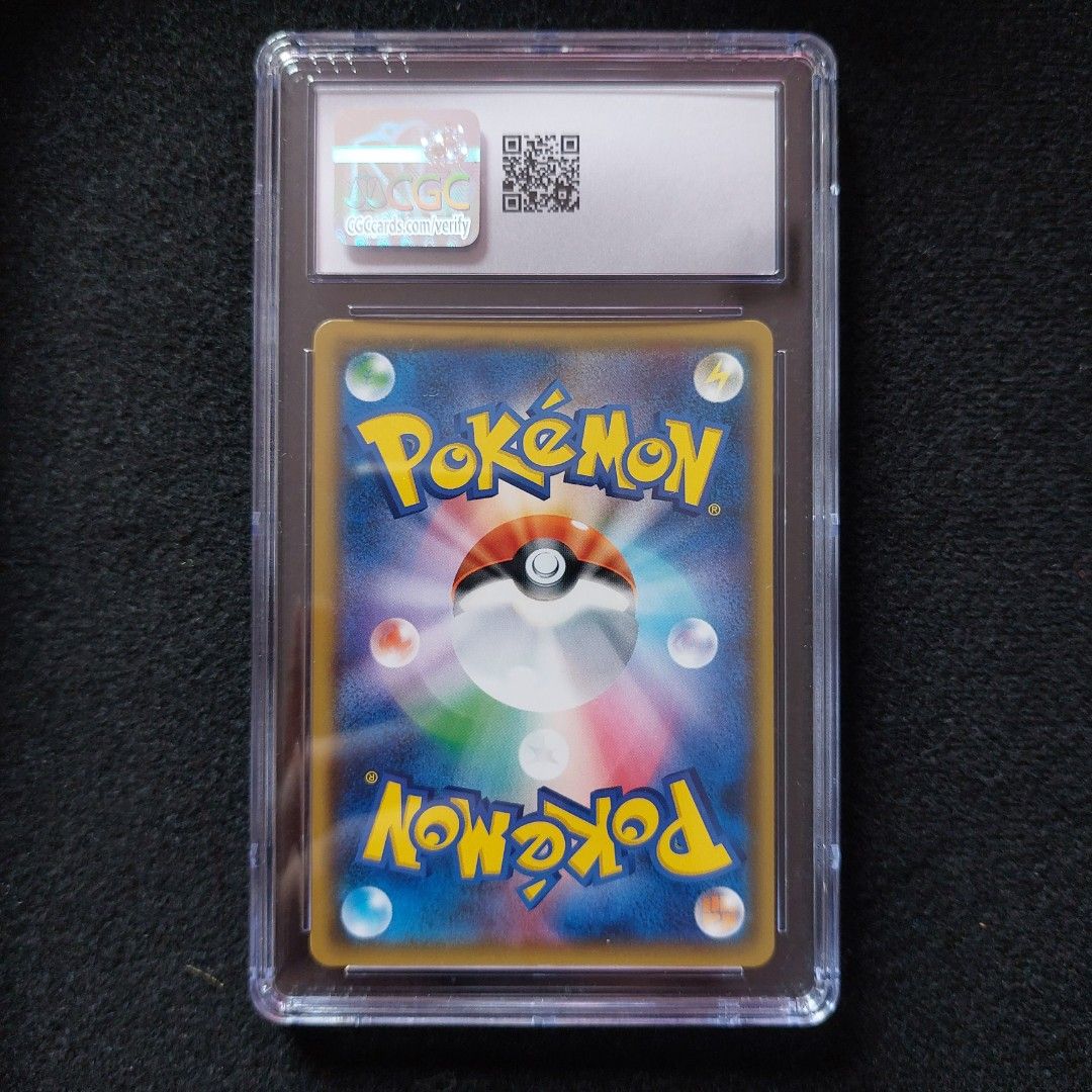 Pokemon Graded Cherry Blossom Afro Pikachu Japanese 211/SM-P Holo CGC ...