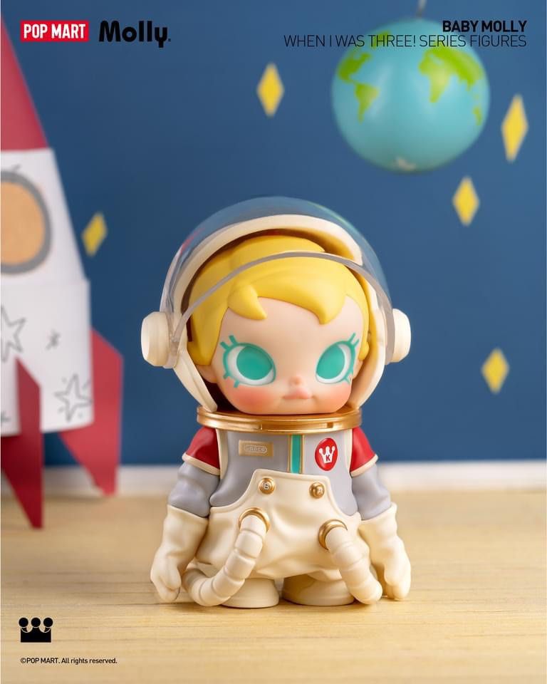 POP MART Baby Molly When I Was Three! Series Figures SEALED FULL SET ...