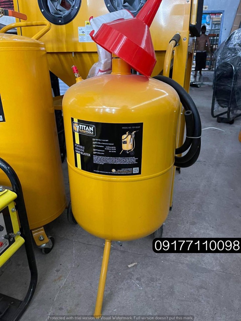 Portable Abrasive Sand Blaster, Commercial & Industrial, Construction ...