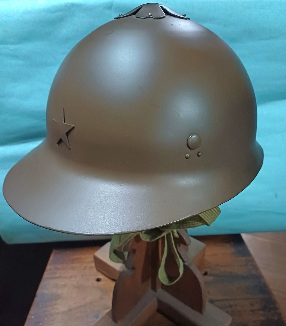Pre WW2 Japanese M22 Sakura (Cherry Blossom) Helmet by Nakata Shoten ...