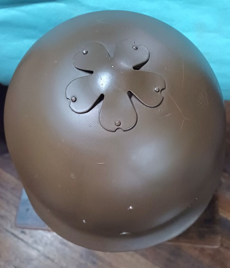Pre WW2 Japanese M22 Sakura (Cherry Blossom) Helmet by Nakata Shoten ...
