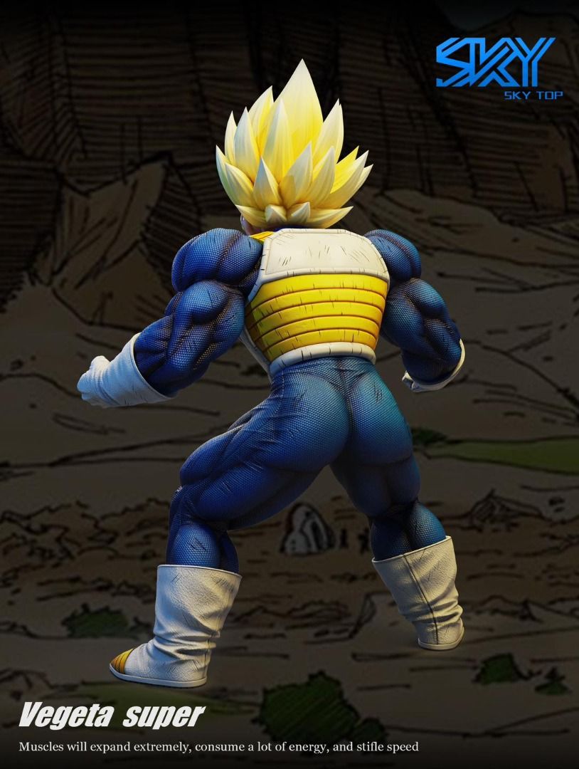 【PRE-ORDER】 Sky Top Studio - Muscle Vegeta Dragon Ball, Hobbies & Toys ...