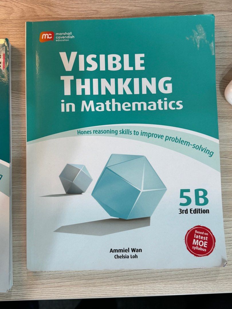 Primary 5 Math assessment book Visible Thinking 5B, Hobbies & Toys ...