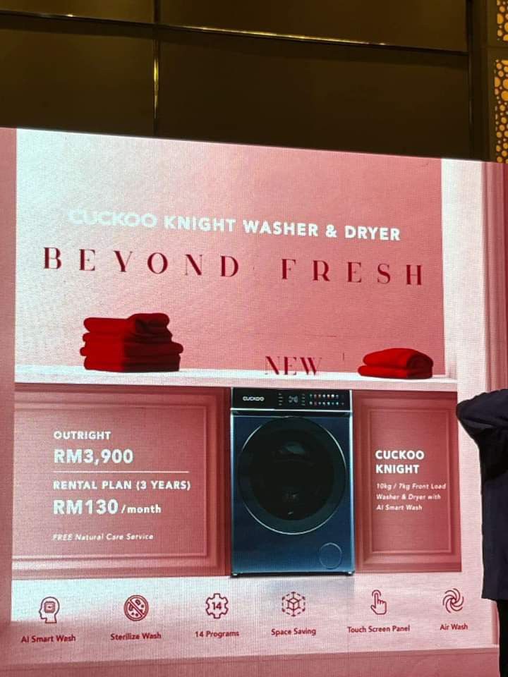 PROMOSI WASHER DRYER CUCKOO MUDAHKAN URUSAN ISTERI TERCINTA, TV & Home ...