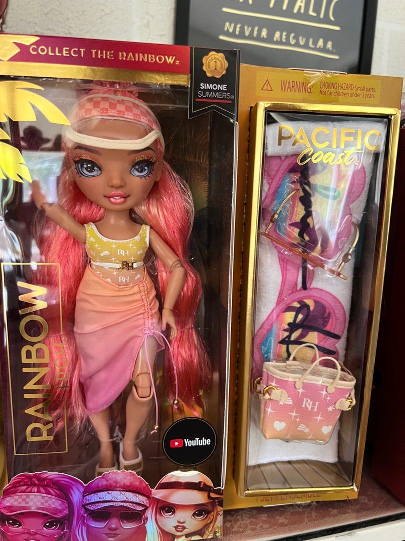 rainbow high pacific coast simone summers, Hobbies & Toys, Toys & Games ...