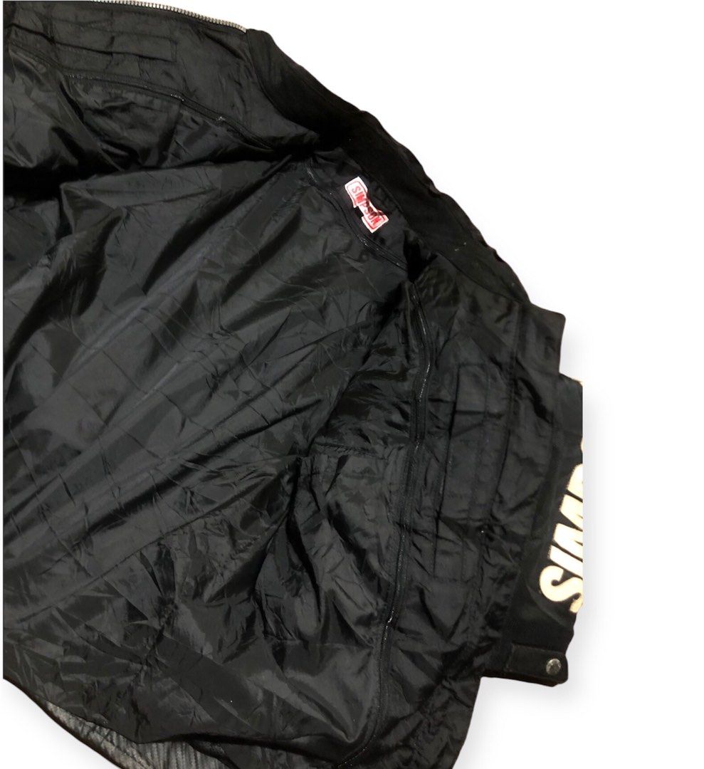 Rare Vintage Simpson Carbon Fiber Motorsports leather jacket, Men's ...