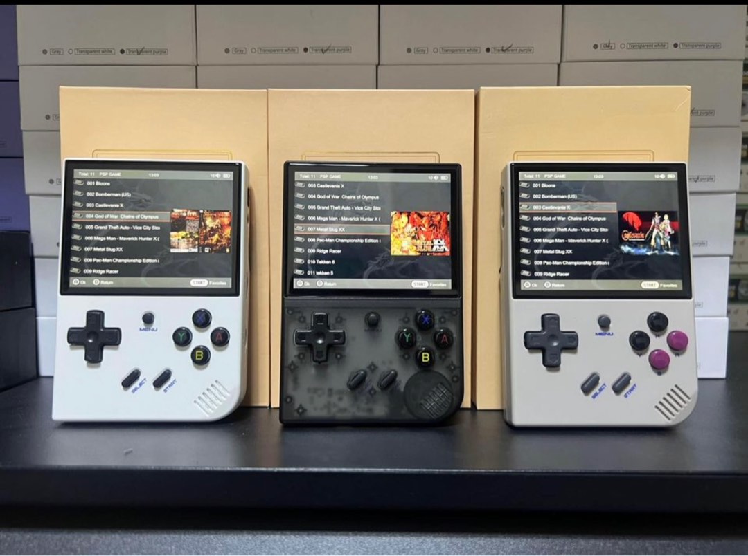 Retro Handheld Gaming Consoles (Anbernic, Powkiddy, Miyoo, Retroid, SF ...