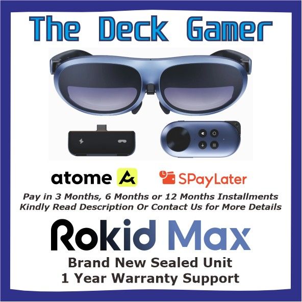 Rokid Max 3D AR Glasses / Rokid Station / Rokid Hub | Installment Plan ...