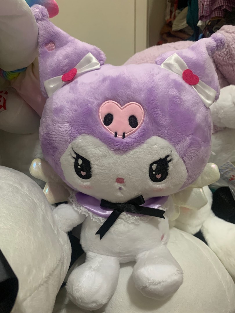 Sanrio March 2023 Kuromi Angel Kuji Plush, Hobbies & Toys, Toys & Games ...