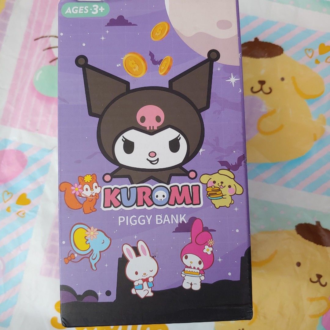 Sanrio My Melody Kuromi Money Bank Figure, Hobbies & Toys, Toys & Games ...