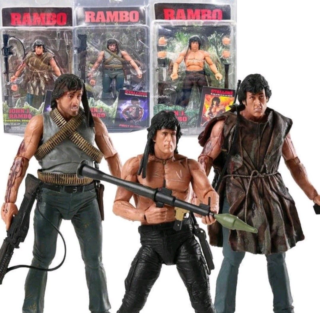 Scrace Rare Authentic Old Vintage RAMBO Special Limited Edition Full ...