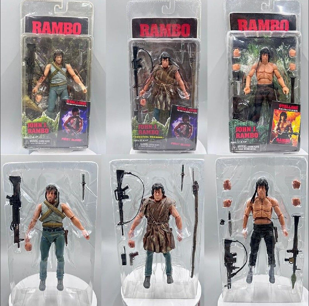 Scrace Rare Authentic Old Vintage RAMBO Special Limited Edition Full ...