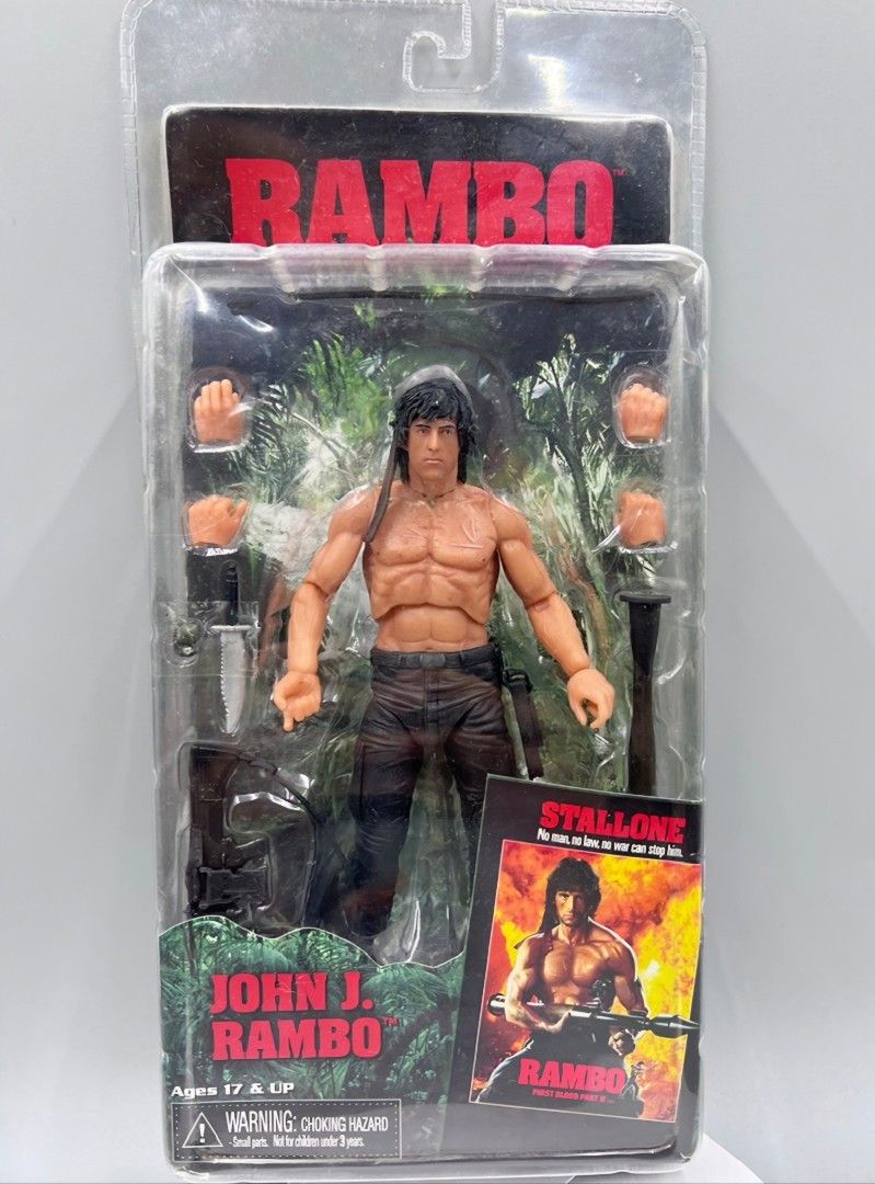 Scrace Rare Authentic Old Vintage RAMBO Special Limited Edition Full ...