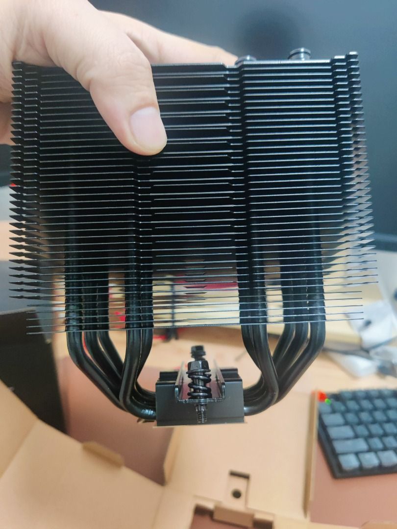 Scythe Mugen 5 CPU Air Cooler, 120mm Black Edition, Computers & Tech ...