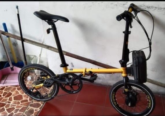 Sepeda Lipat Avand Re-Arm modif sepeda listrik, Olah Raga, Sepeda di ...