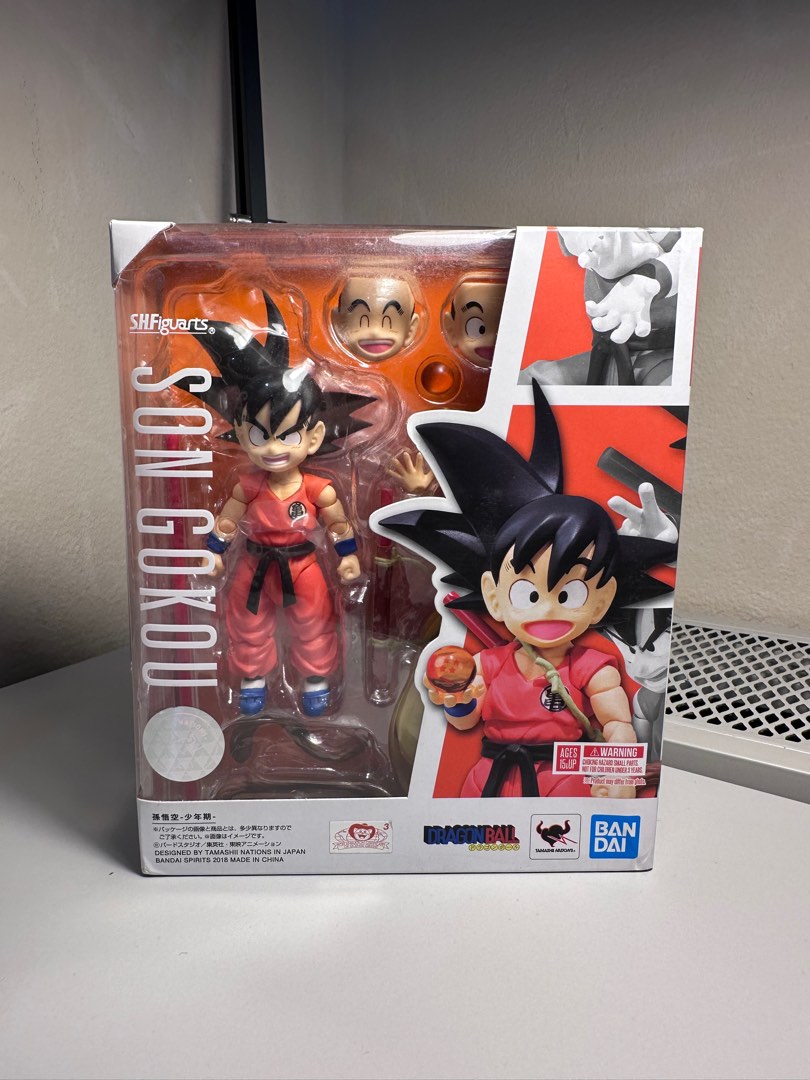 SH Figuarts Dragonball Z Son Goku / SHF Goku Kid, Hobbies & Toys, Toys ...