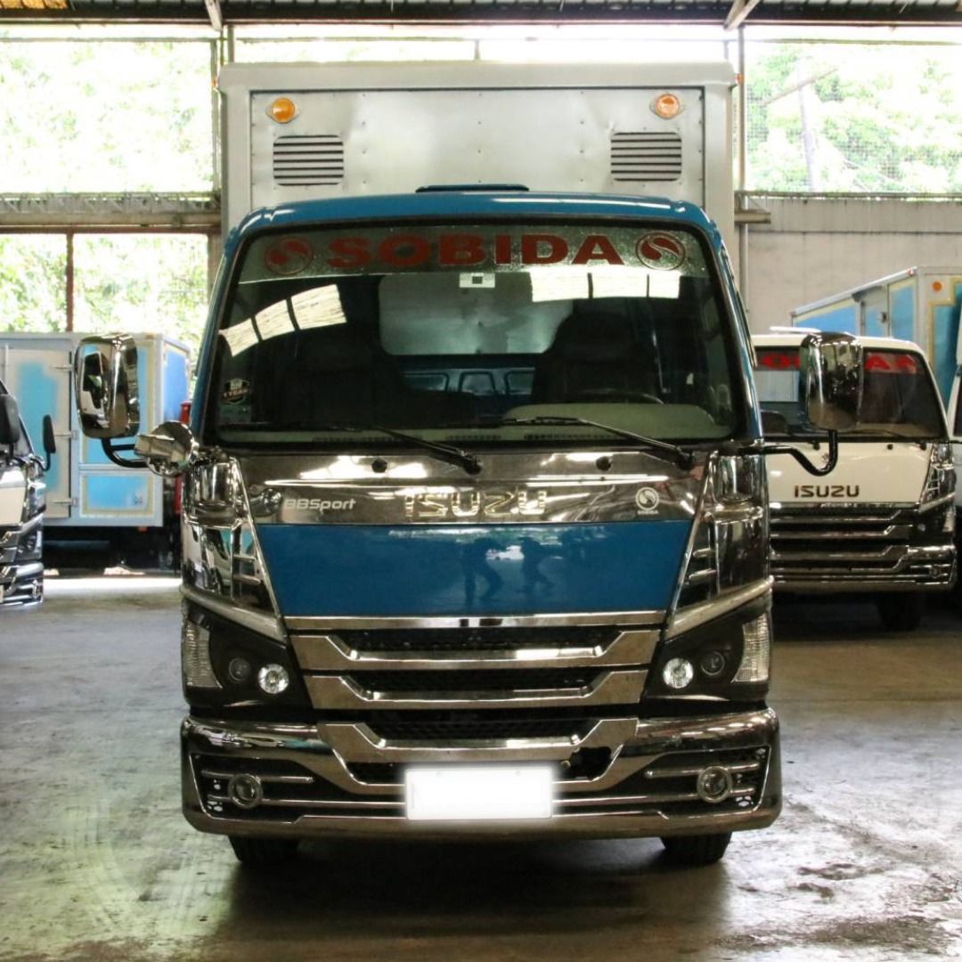 Sobida Isuzu Elf 4HL1 surplus Wing van NKR N-series canter 300 series ...