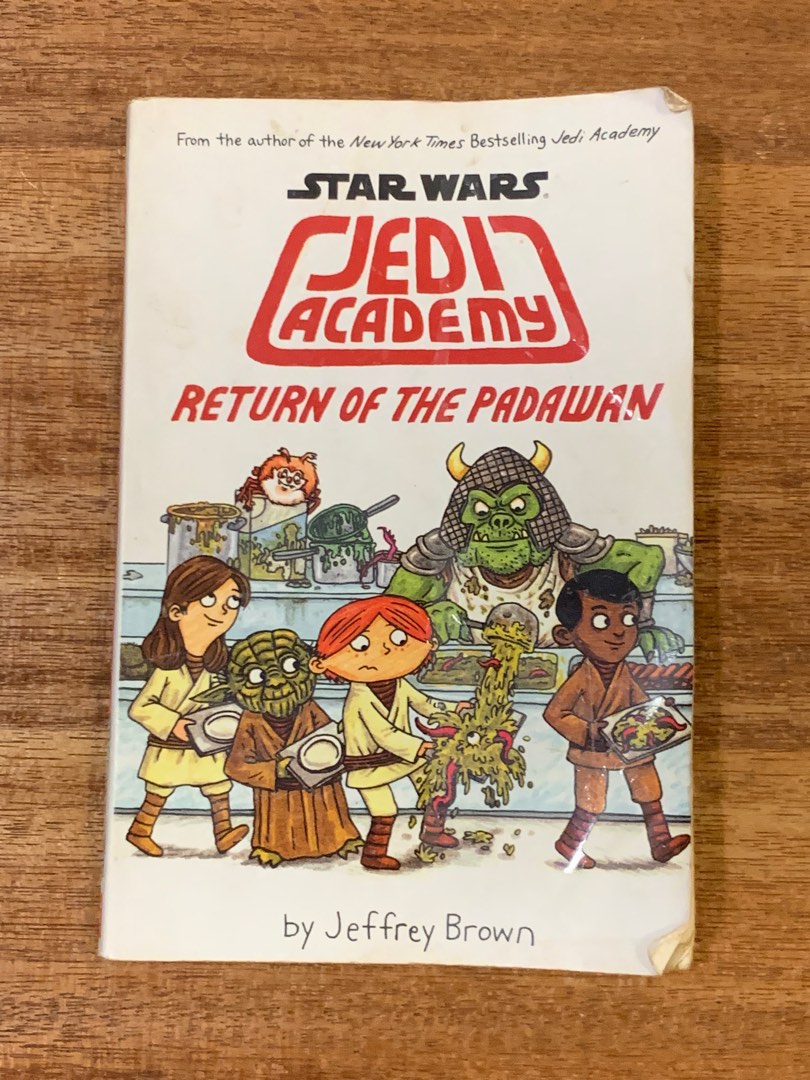 STAR WARS JEDI ACADEMY RETURN OF THE PADAWAN book by Jeffrey Brown ...