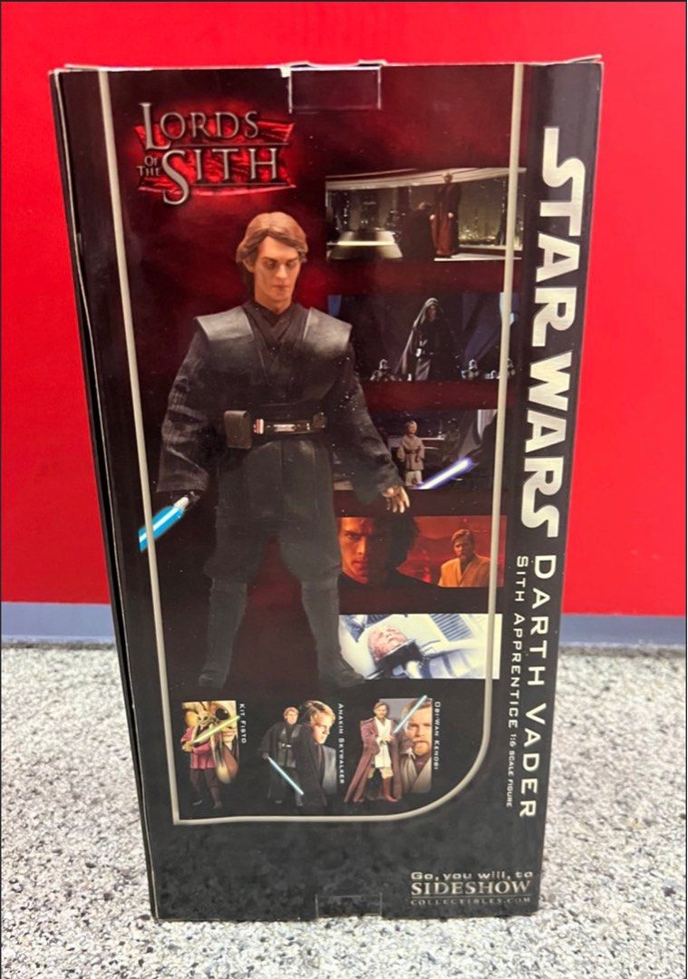 STAR WARS SIDESHOW- DARTH VADER SITH APPRENTICE 1:6 SCALE SIDESHOW ...